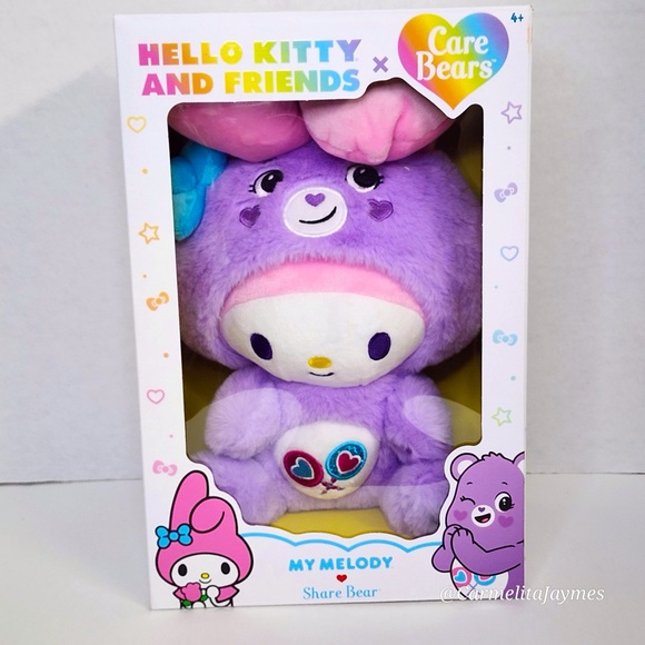 Care Bears | Toys | My Melody Share Bear Hello Kitty N Friends X Care ...